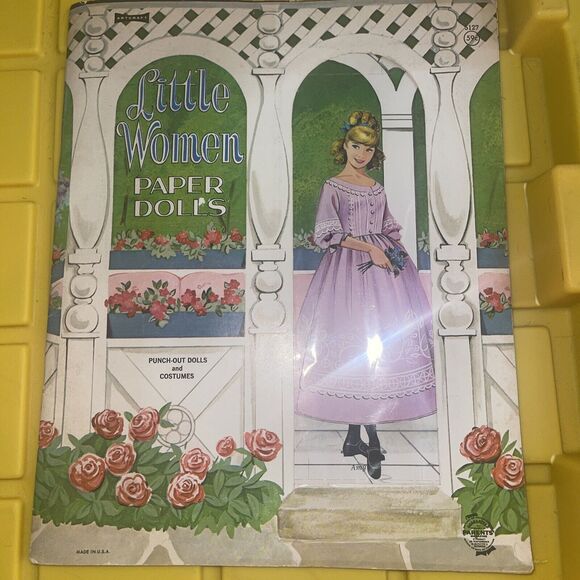 Artcraft/Saalfield | Toys | Rare Vintage Original Little Women Paper Doll Book Artcraft Uncut ...